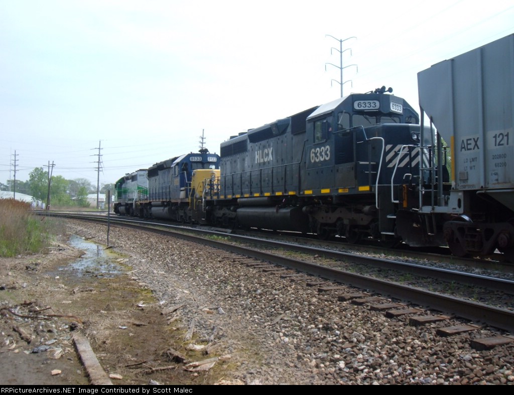 GCFX 3058, CSX 8133 & HLCX 6333